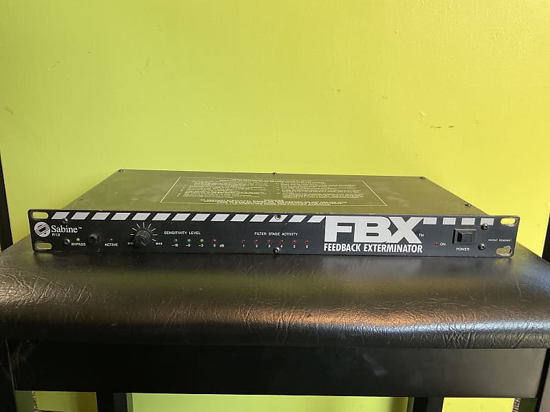 Sabine R1.0 FBX Feedback Exterminator Rack Effects Unit | Reverb
