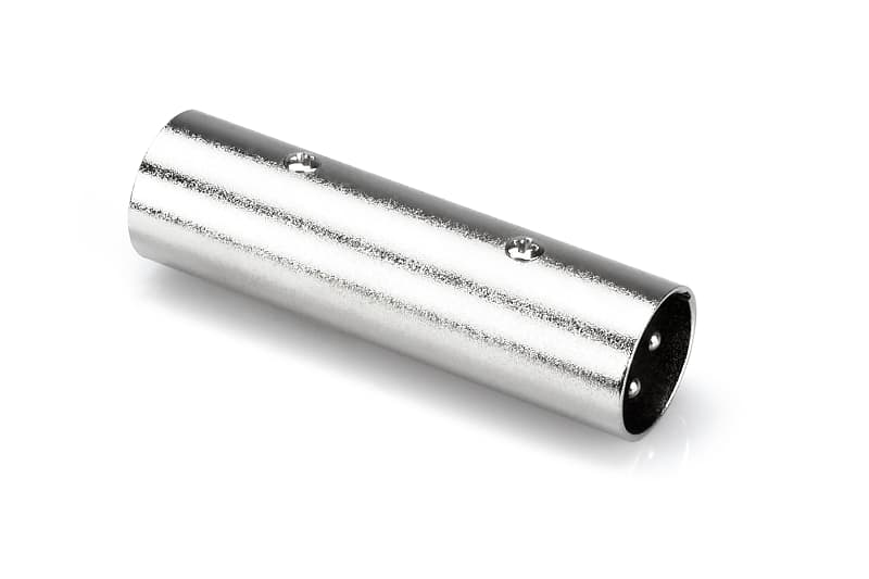 2-Pack Hosa XLR 3-Pin Male to Same Gender Changer Bender | Reverb