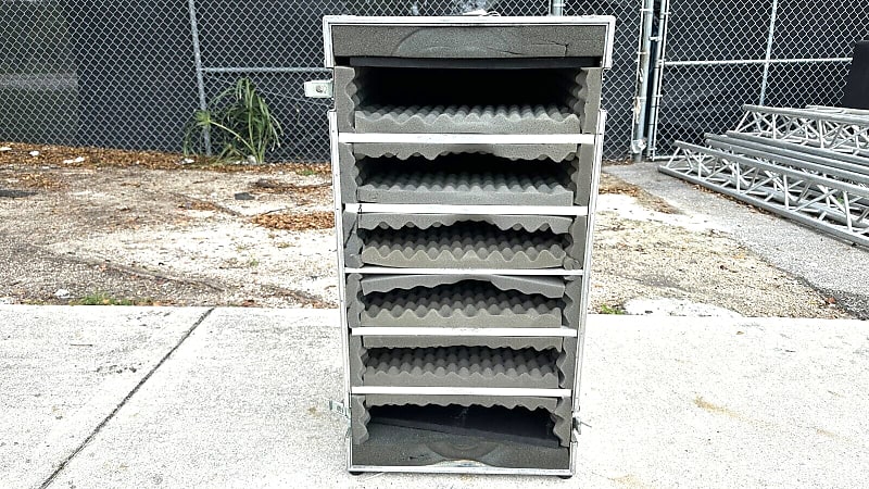 Calzone Cases 15" 6 Slot Monitor Case On Wheels #5001 | Reverb