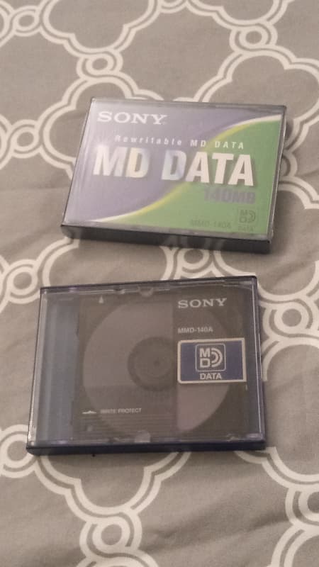 Sony Minidisc DATA Disc (set of 2) | Reverb