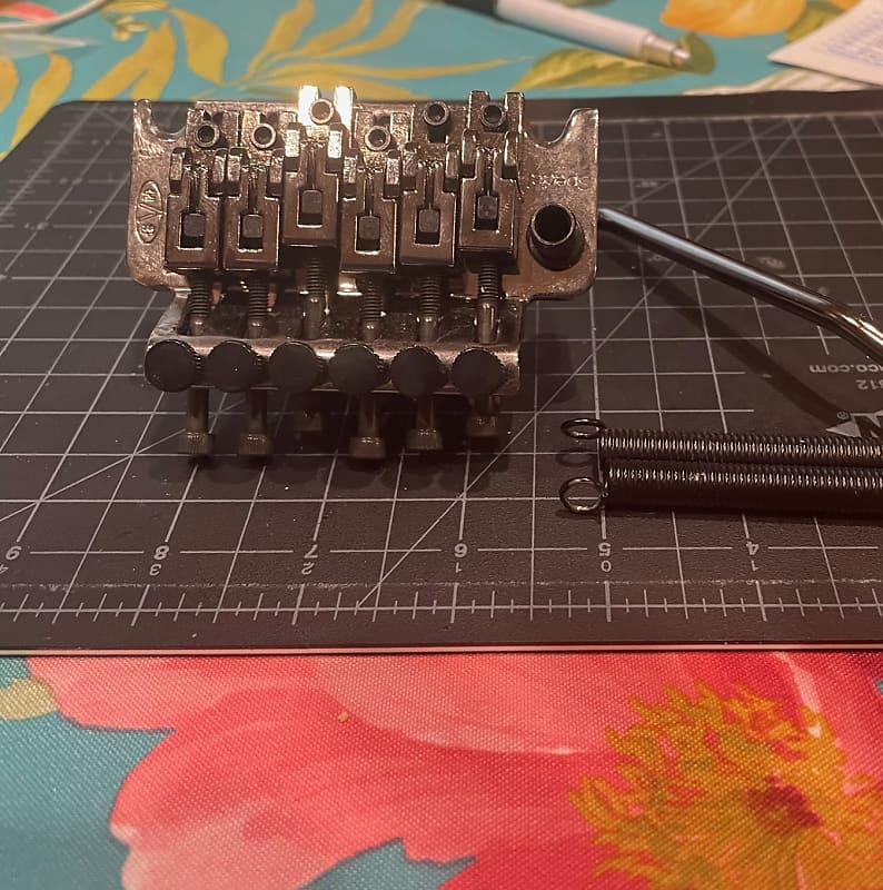 EVH Floyd Rose - Black Crome | Reverb