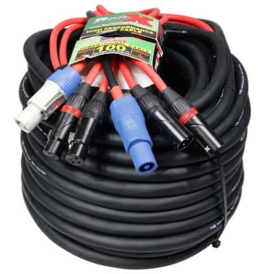 ProX XC-PWC14-DXLR100 100FT Jumper Power Connection With Dual | Reverb