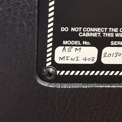 Ashdown 4x8" Mini ABM NEO BASS CABINET 500Watts 8 Ohm Made in | Reverb
