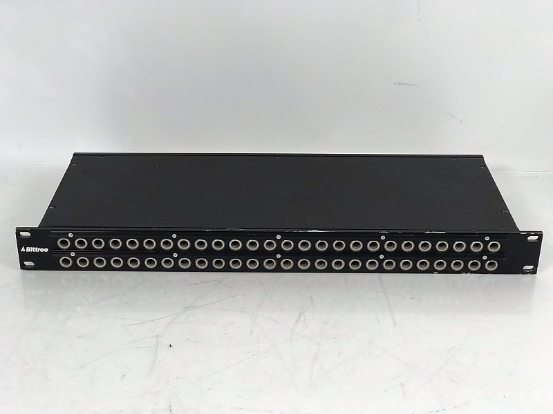 Bittree B52DC-HNLBS/E3 Audio 1/4" Patch Bay (Patchbay) | Reverb