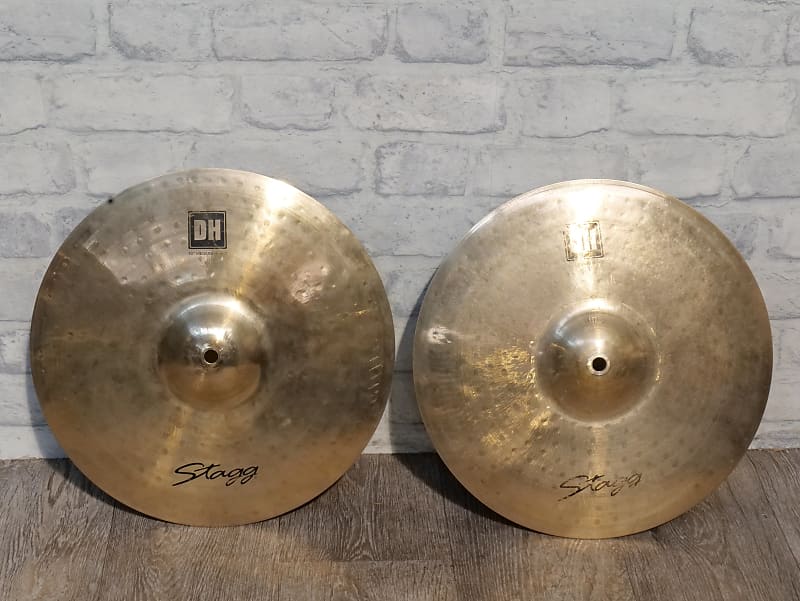 Stagg DH Medium Hi Hats 14”/35cm Hi Hat Cymbals (Pair) #FM12 | Reverb