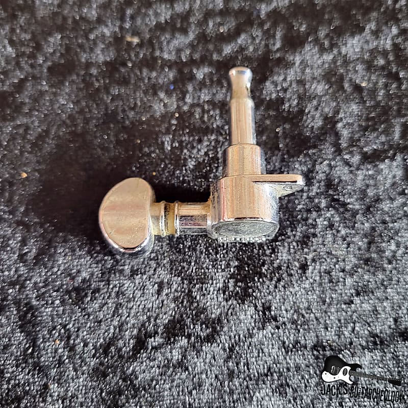 Grover 10 mm 6-In-Line Single Tuner (1980s, Silver) | Reverb UK