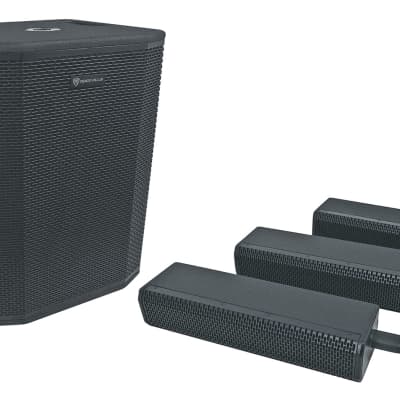 Rockville TITAN ARRAY SYSTEM Pro Powered Column Array Speaker | Reverb