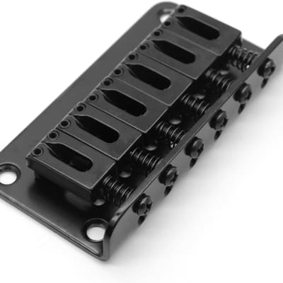 65MM Metal Fixed Hardtail Saddle Bridge Top Load Guitar | Reverb