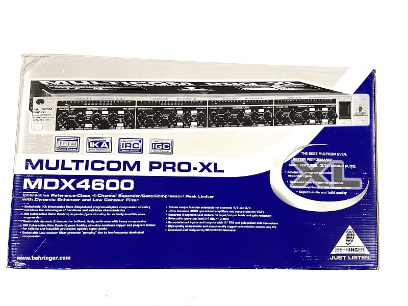 Behringer MDX4600 Dynamics Processor | Reverb