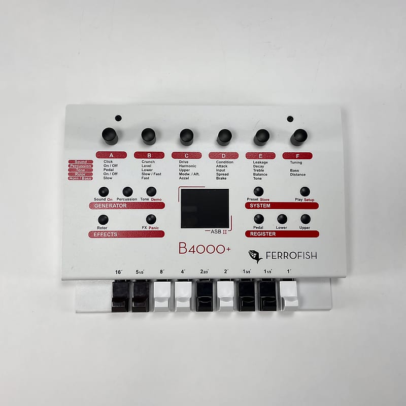 Ferrofish B4000+ Hammond Organ Module | Reverb