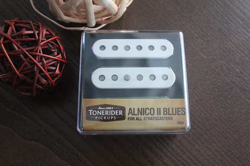 Tonerider Alnico II Blues SSS Stratocaster Pickups Set - | Reverb