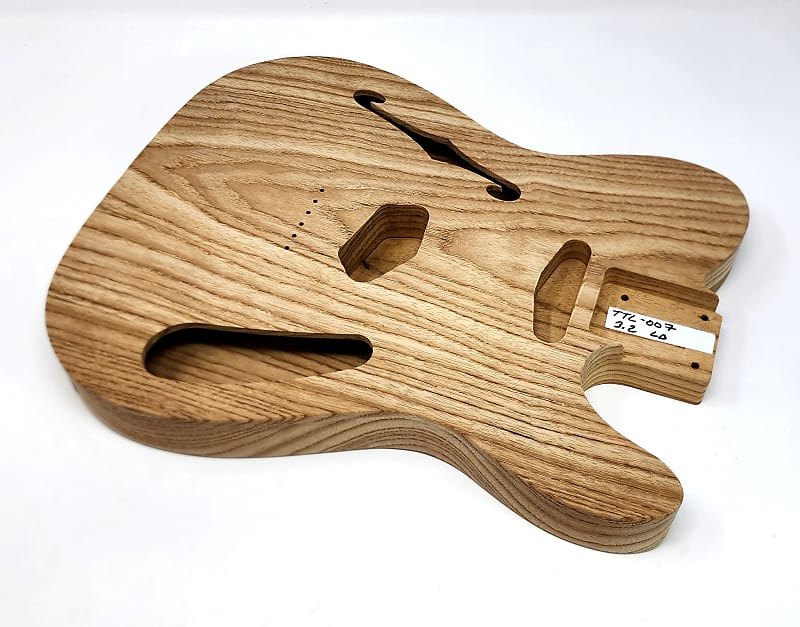 Brio 1 piece Roasted Swamp Ash Body T-style Thinline - | Reverb