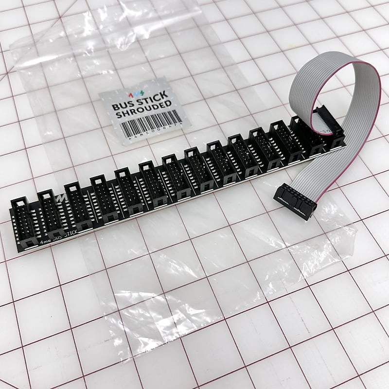 4MS Bus Stick Eurorack Power Board with Shrouded/Keyed | Reverb