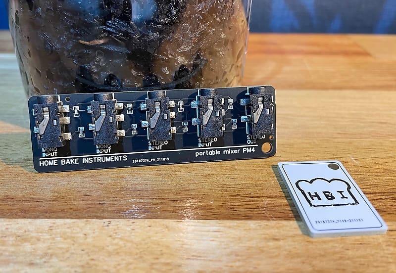 Home Bake Instruments PM4 Tiny Audio Mixer for Synth Gadgets | Reverb