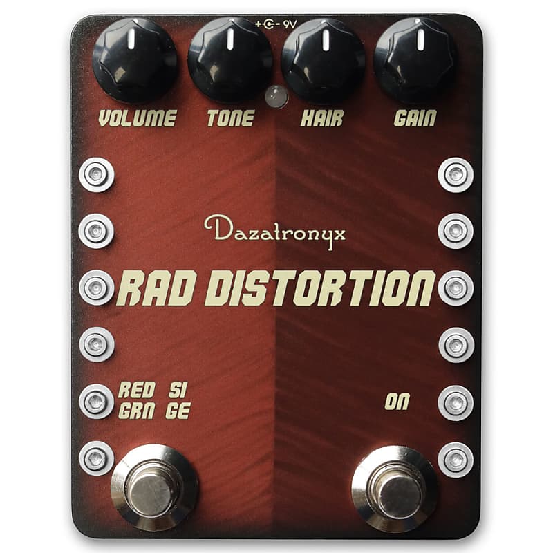 Dazatronyx ULTRA Rad Distortion (rat) point-to-point 10 year | Reverb