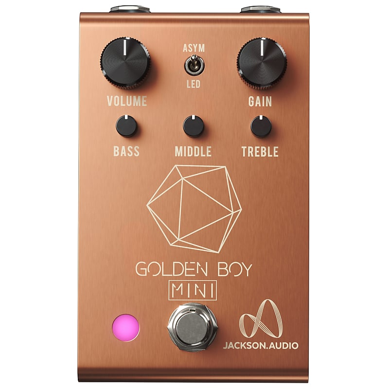 Jackson Audio Golden Boy Mini Overdrive Guitar Pedal, | Reverb