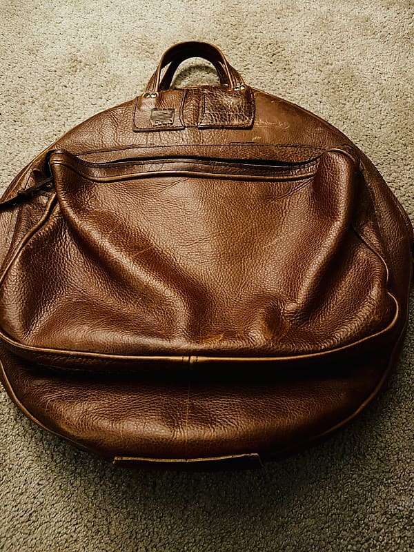 Cac-Sac 22” Cymbal Bag - Brown Leather | Reverb