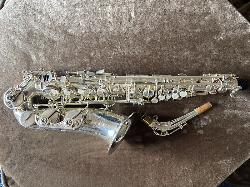 Wood Stone Alto Sax - Silver Plate - Custom setup by Tenor | Reverb