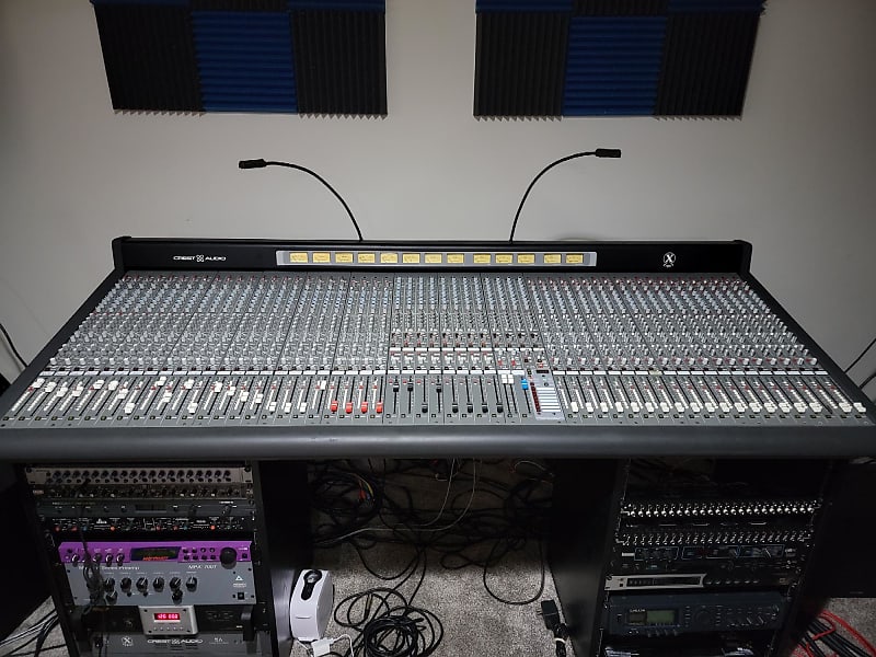 Crest X-Eight 48 channel console with Backup Power Supply. | Reverb
