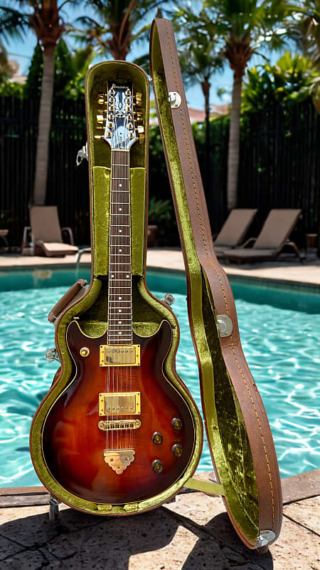 1982 Ibanez AR112 12 Strings Electric Guitar Antique Violin | Reverb