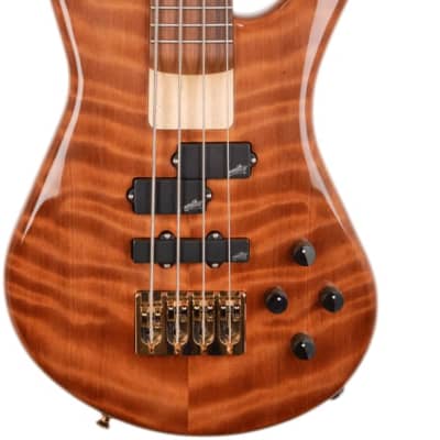 Spector USA Custom Order NS2 Bolt-on Flamed Redwood body – | Reverb