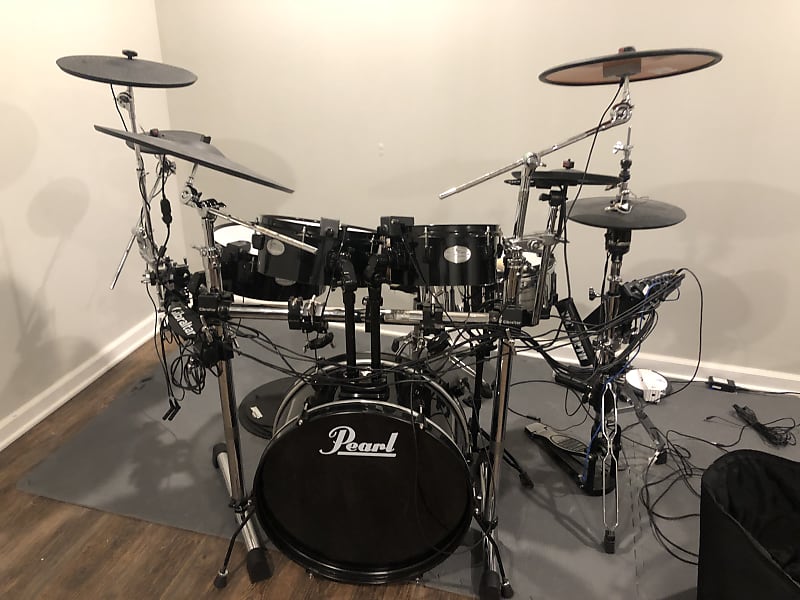 Roland TD27 Complete Electronic Hybrid Kit w/ Pearl Bop Set, | Reverb