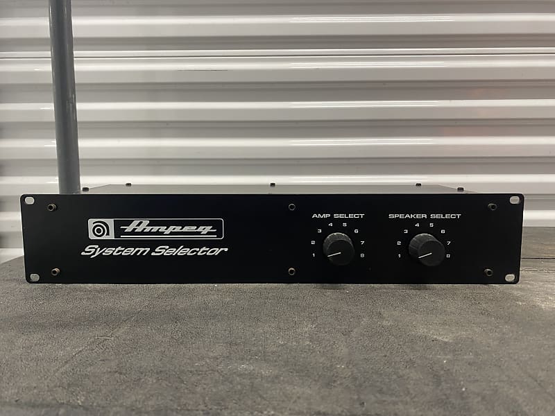 Ampeg Amp Sb System Selector Black Reverb