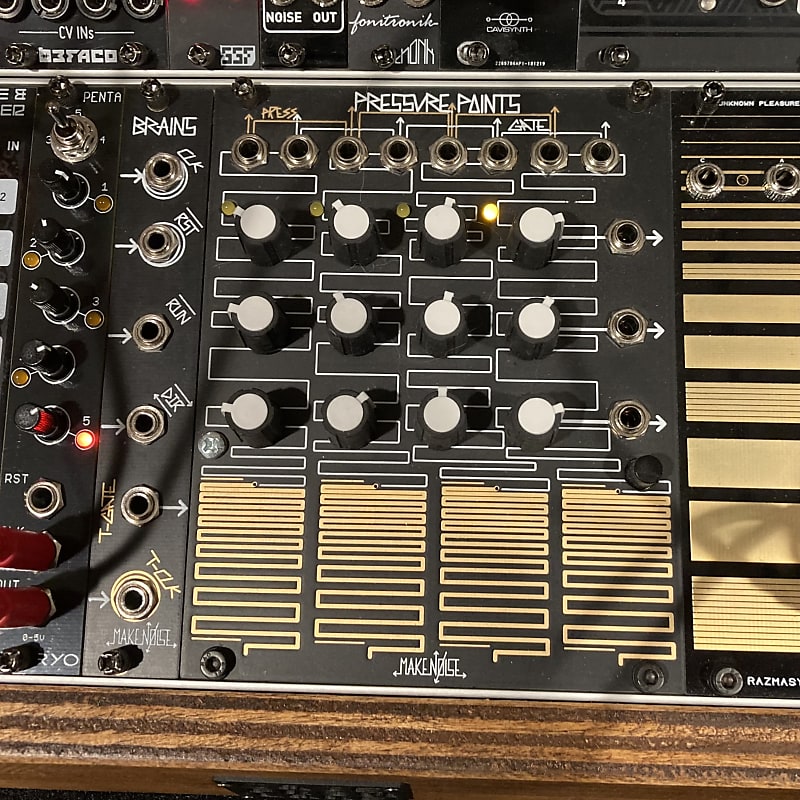 Make Noise Pressure Points and Brains | Reverb