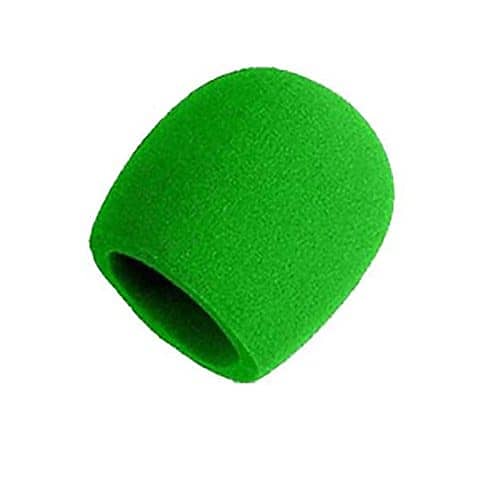 Green - Microphone Foam Wind Screen | Reverb