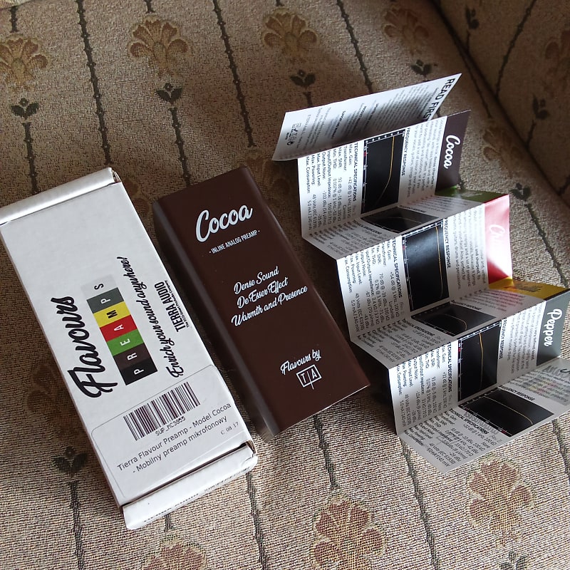 Tierra Audio Flavours Preamp Cocoa | Reverb