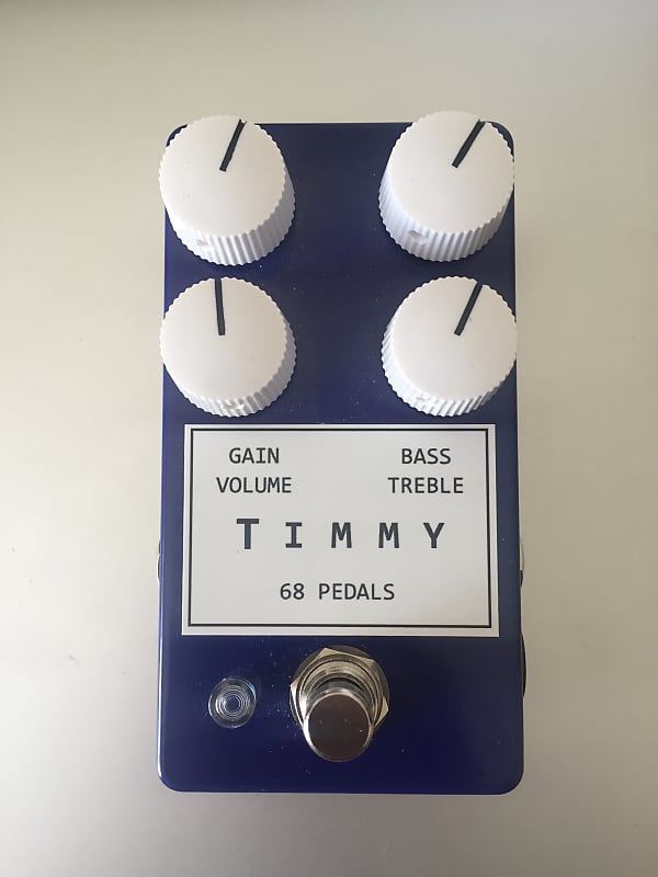 68 pedals timmy clone 2020 blue | Reverb