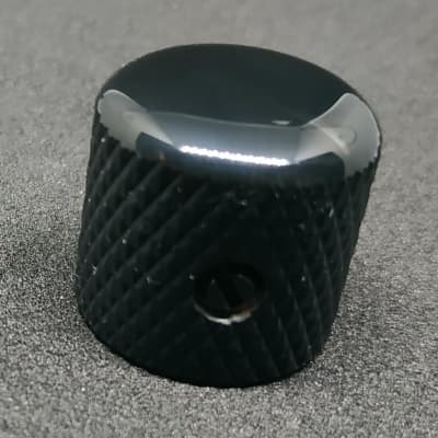 1 Black Big Grip Telecaster Metal Dome Knobs for | Reverb Deutschland