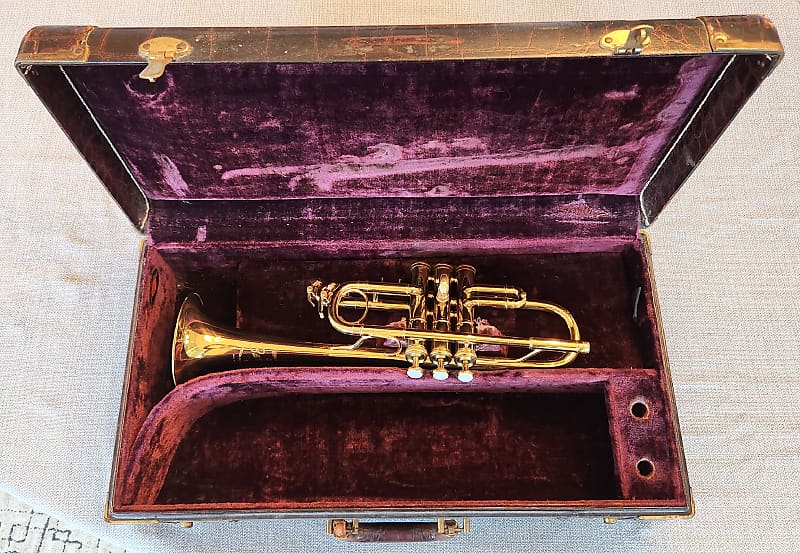 Besson D Trumpet 1950s - Lacquer | Reverb