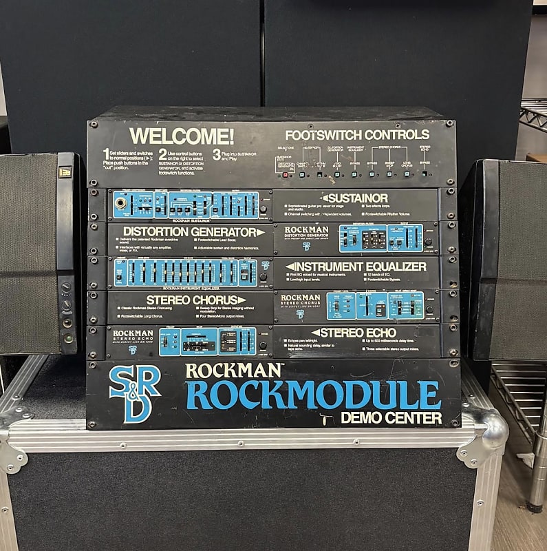 Vintage Rare Rockman Rockmodule Demo Center 1980s Multi | Reverb
