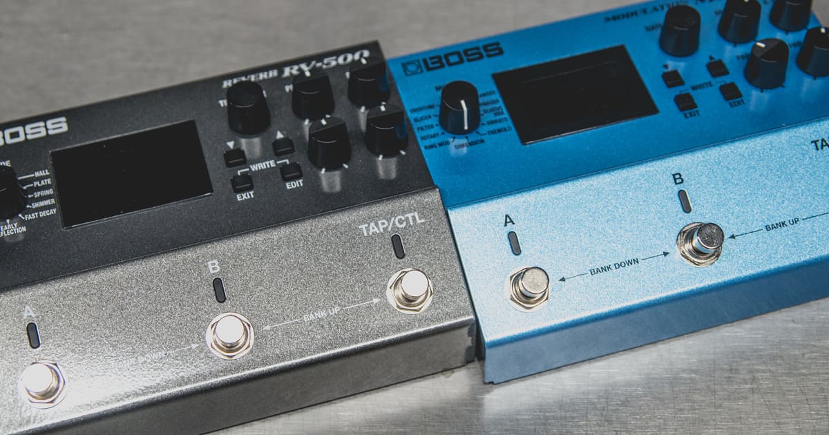 Video: Boss RV–500 Reverb and MD–500 Modulation Demos | Reverb News