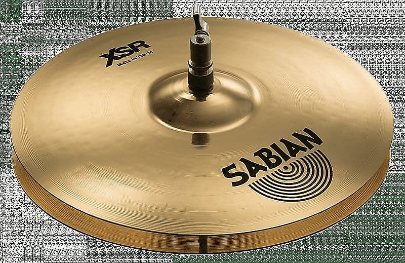 Sabian XSR1402B 14" XSR Brilliant Hi-Hat (Pair) Cymbals w/ | Reverb