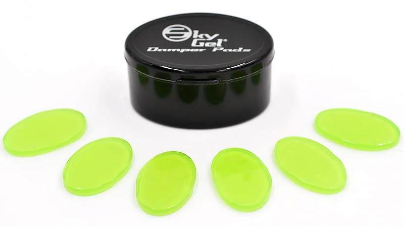 SkyGel Damper Pads - Crystal Green | Reverb