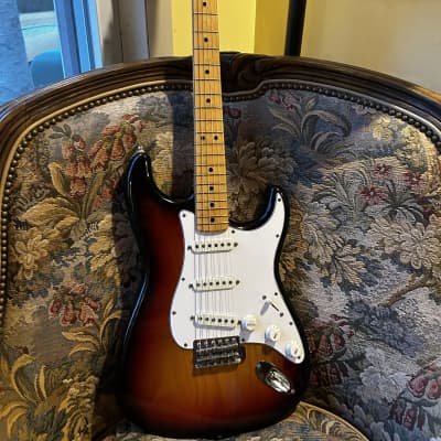 Fender Stratocaster 1977 Sunburst Modified Super Strat HHH | Reverb