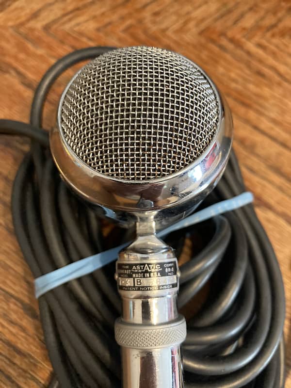 Astatic T-3 microphone 1950,s - Chrome | Reverb