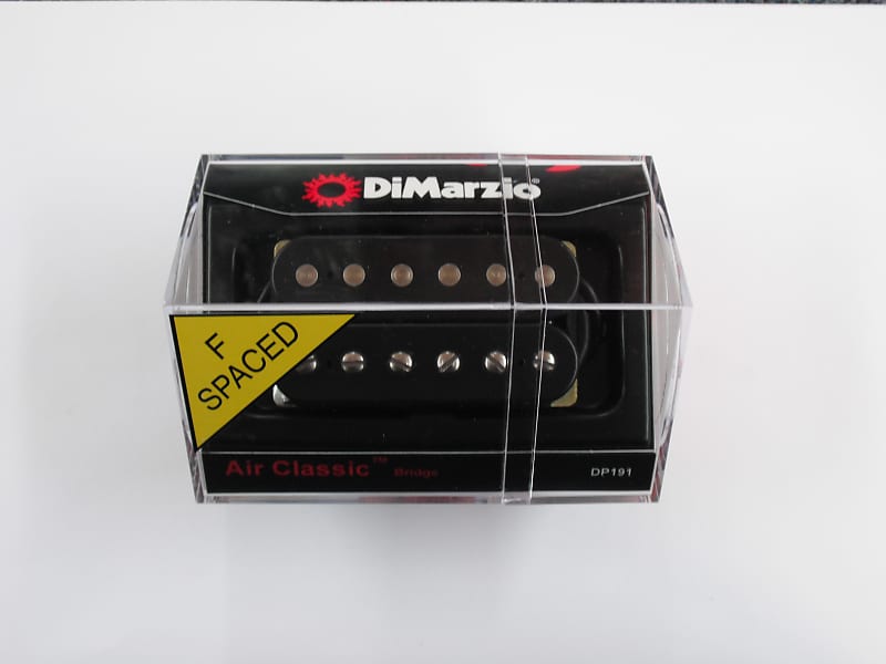DiMarzio F-spaced Air Classic Neck Black DP 190 | Reverb