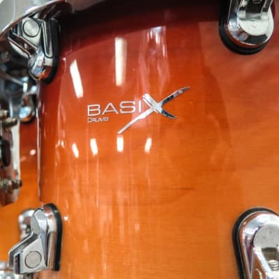Basix Custom Drum Kit in Sunburst Lacquer | Reverb