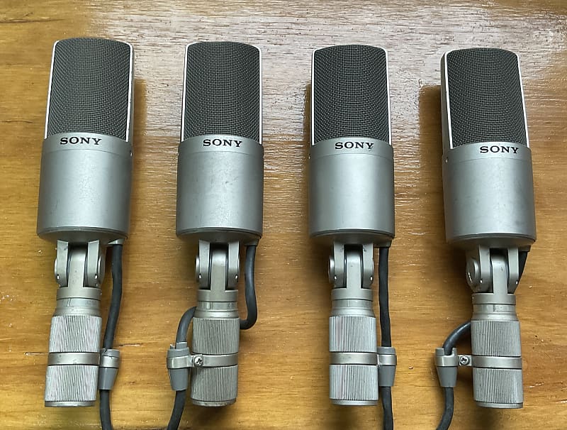 Sony ECM-56F 1979 - Silver Satin | Reverb