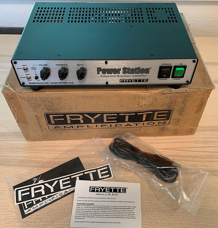 Fryette PS‑2A Power Station Integrated Reactance Amplifier | Reverb