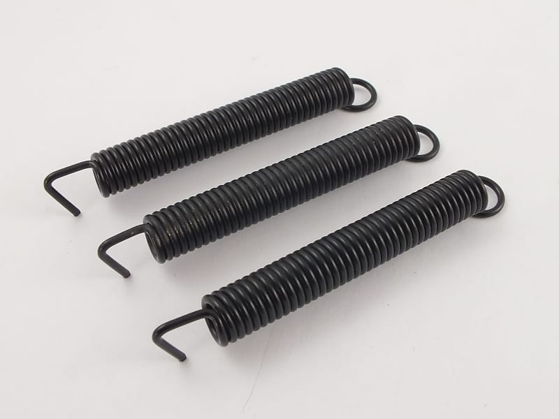 Floyd Rose Noiseless Tremolo Springs Set of 3 Black Normal | Reverb UK
