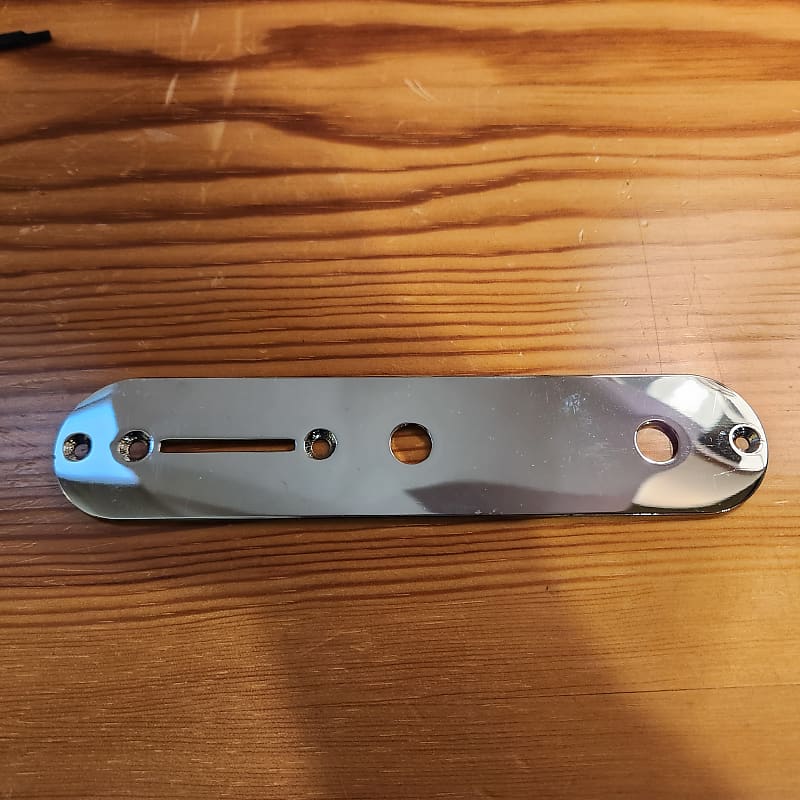 Telecaster Control Plate - Chrome | Reverb