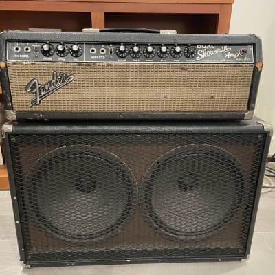 Fender Dual Showman 1967 Blackface | Reverb