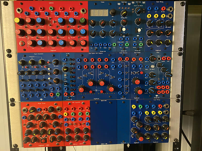 BugBrand Modular (Lots of Rarities - DRM1X + Scrotum Labs & | Reverb