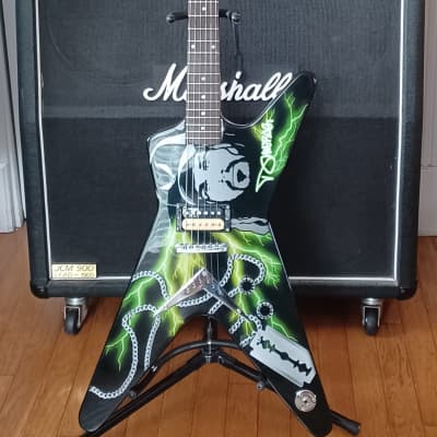 Dean Dime Razorback with Seymour Duncan Dimebag set pickups | Reverb