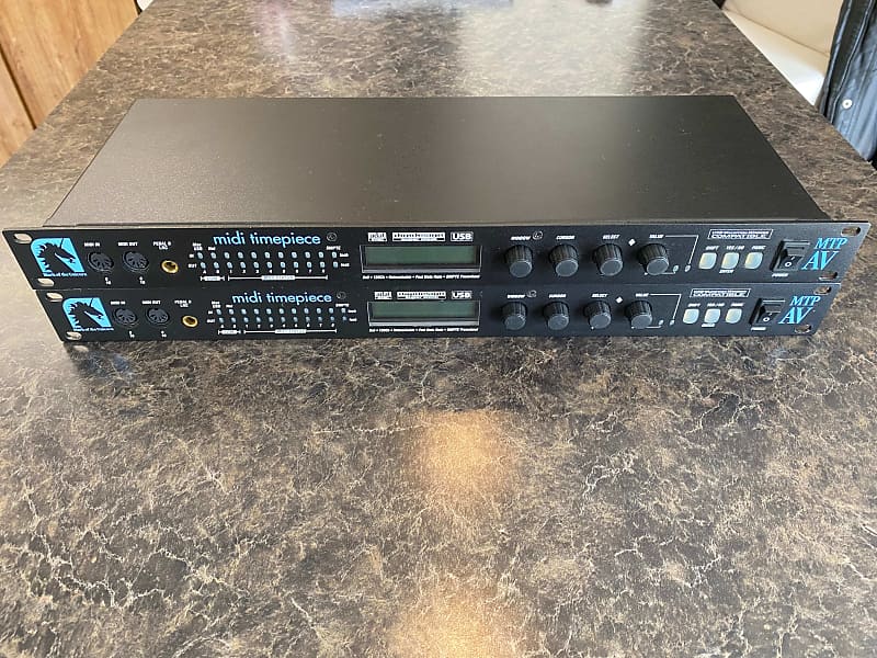 MOTU MIDI Timepiece MTV AV USB - Two Units | Reverb