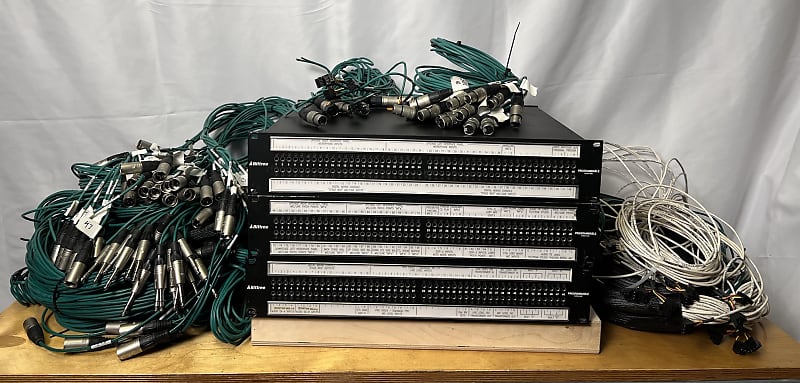 3x Bittree 969-S Series TT Patchbays with Custom Cabling | Reverb